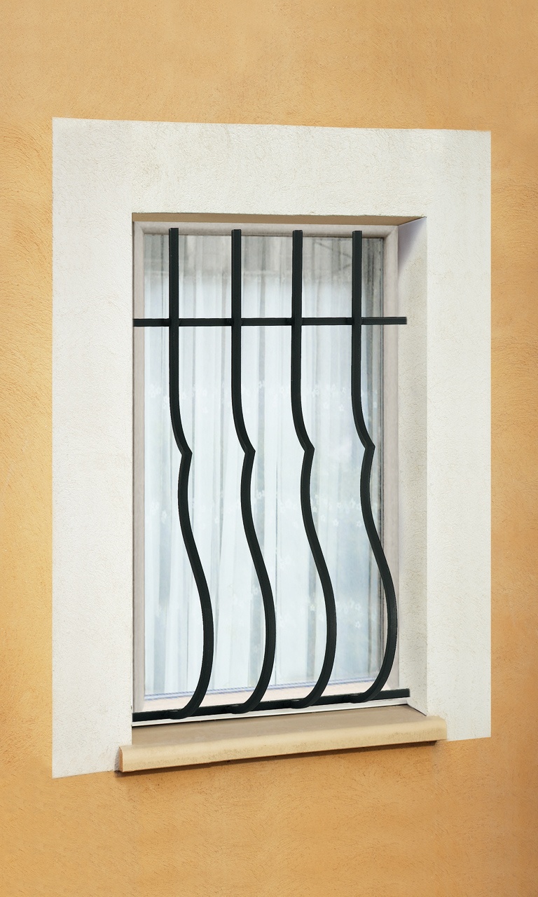 Le Ferronnier - Grille de fenêtre en fer forgé Mélissa | GFMELISSA